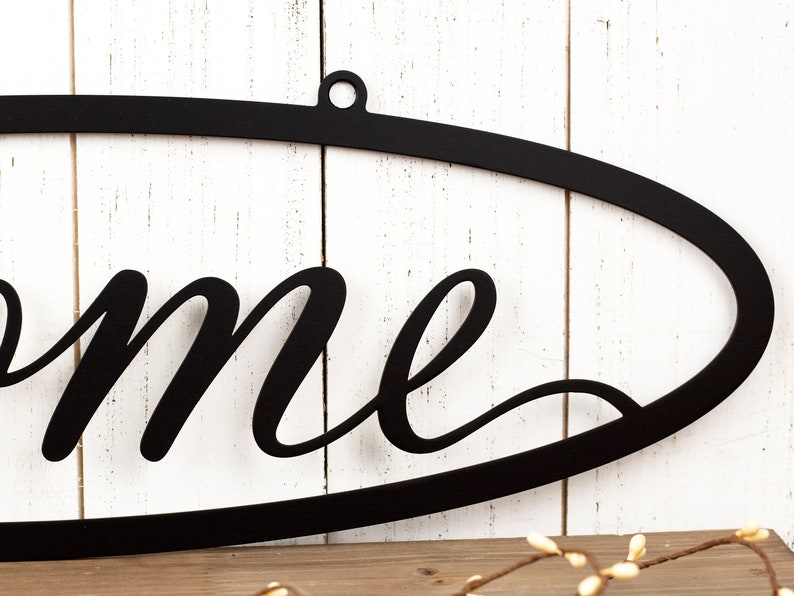 Metal Home Sign Metal Wall Art Outdoor Sign Metal Wall - Etsy