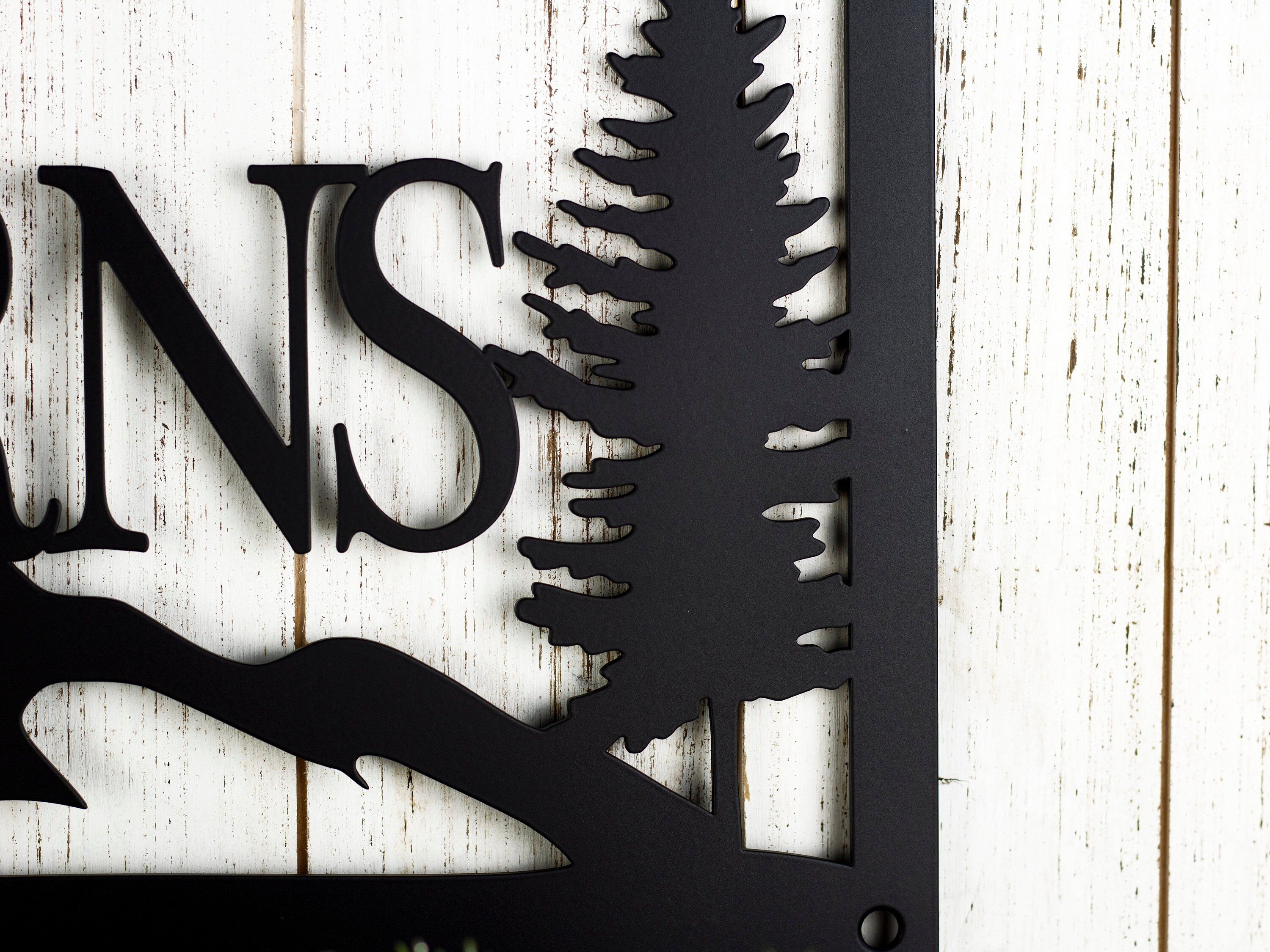 Custom Family Name Sign House Address Sign Custom Metal - Etsy