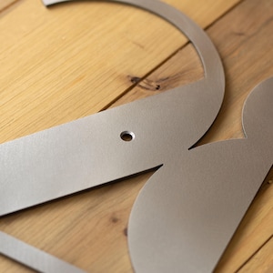 Modern Numbers House, 6 Inch Metal House Numbers, 8 Inch House Numbers ...