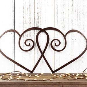 Heart Metal Wall Art Metal Sign Valentines Hearts Metal - Etsy