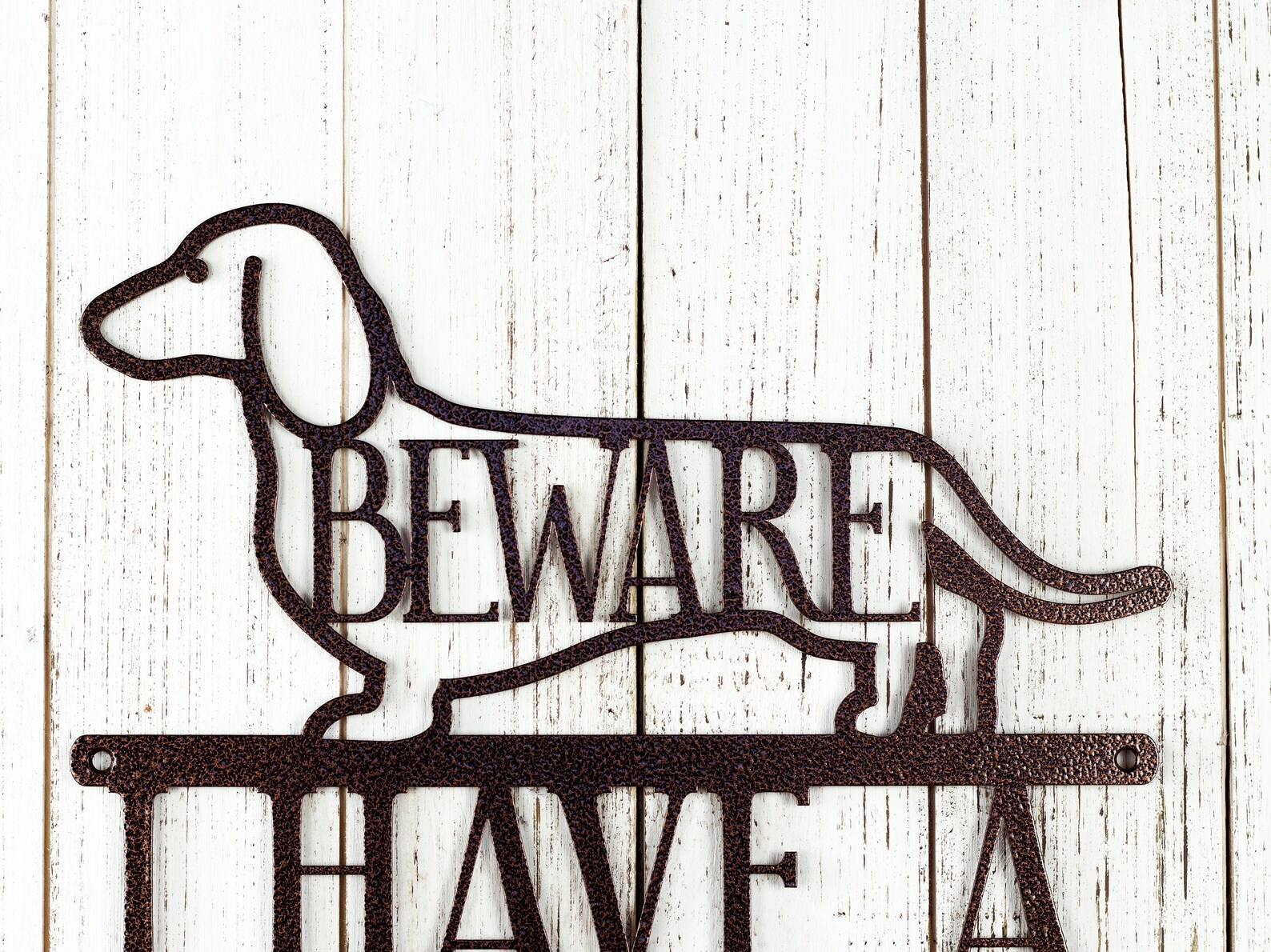 I Have A Two Foot Long Weiner Metal Sign Weiner Dog - Etsy