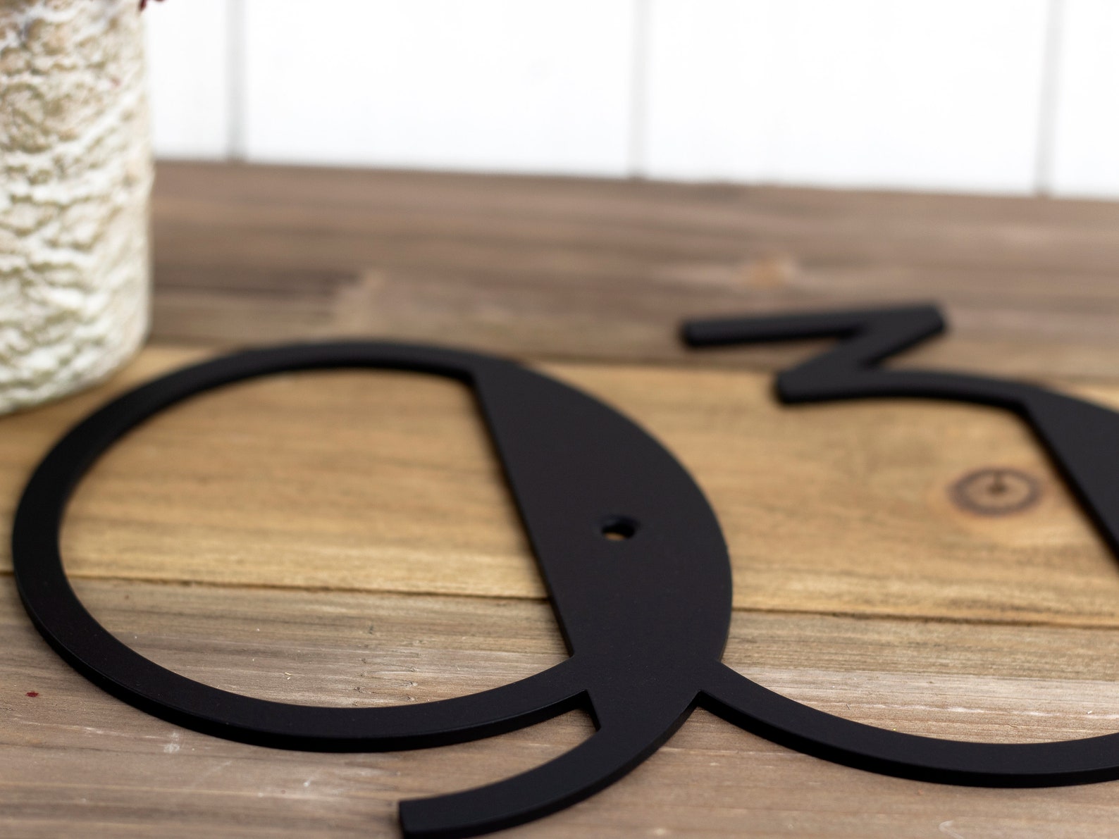 Modern House Numbers Sign Metal House Number Custom Metal - Etsy