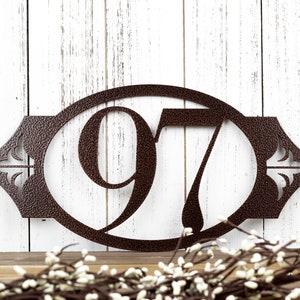 Custom House Number Metal Sign Address Sign Address Plaque - Etsy