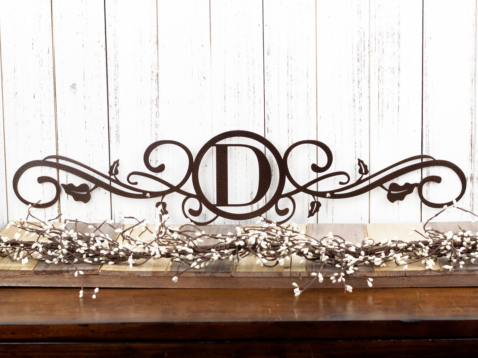 Monogram Metal Sign Custom Sign Monogrammed Sign Wedding - Etsy