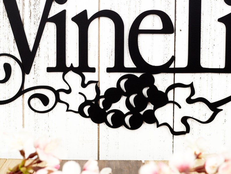 Wine Time Metal Sign Wine Decor Metal Wall Art Kitchen - Etsy