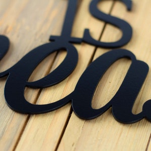 Metal Love Sign, Love Quote Metal Wall Art, Inspirational Quotes, Love ...