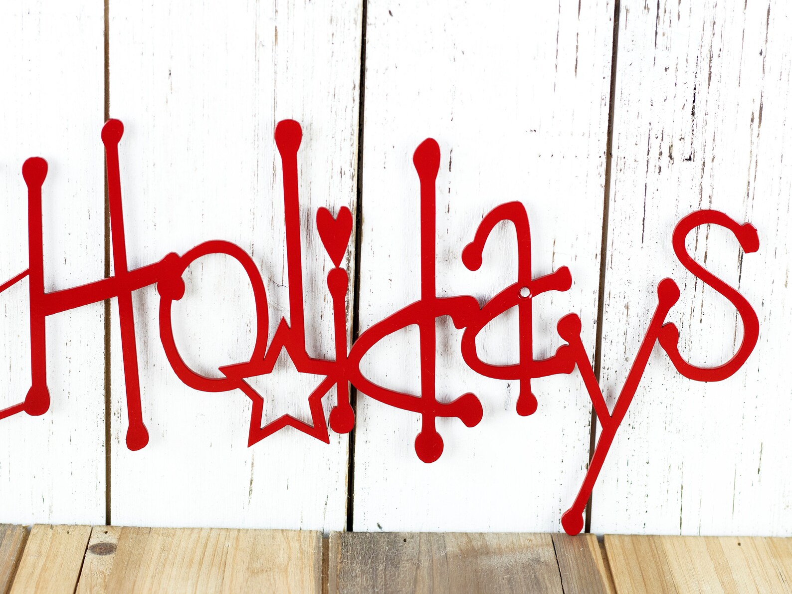 Happy Holidays Metal Sign With Christmas Tree Christmas - Etsy