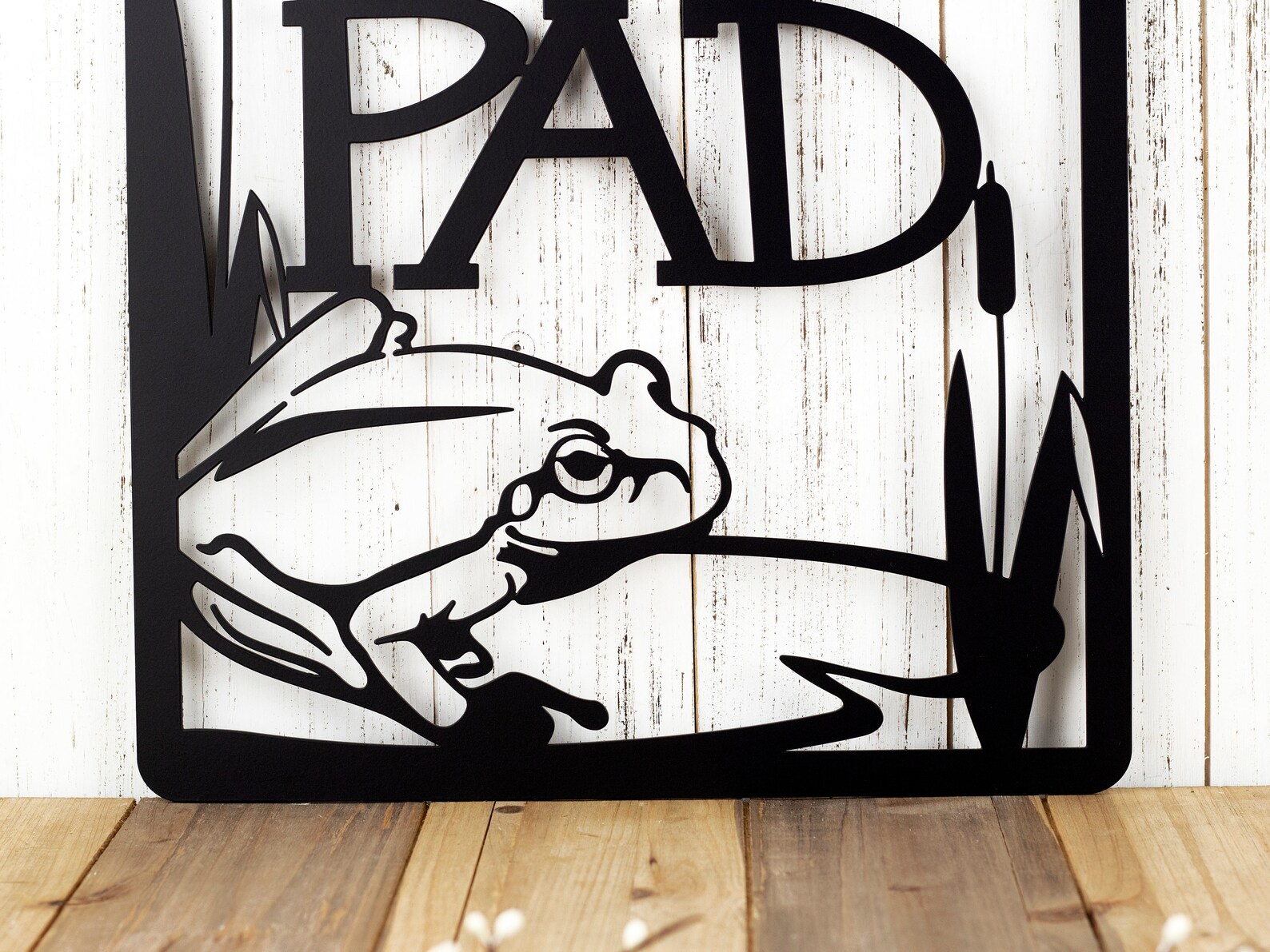 Garden Signs Personalized Metal Sign Outdoors Frog - Etsy