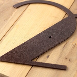 Modern Numbers House, 6 Inch Metal House Numbers, 8 Inch House Numbers ...