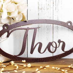 Custom Name Sign Metal Name Sign Personalized Sign Metal | Etsy