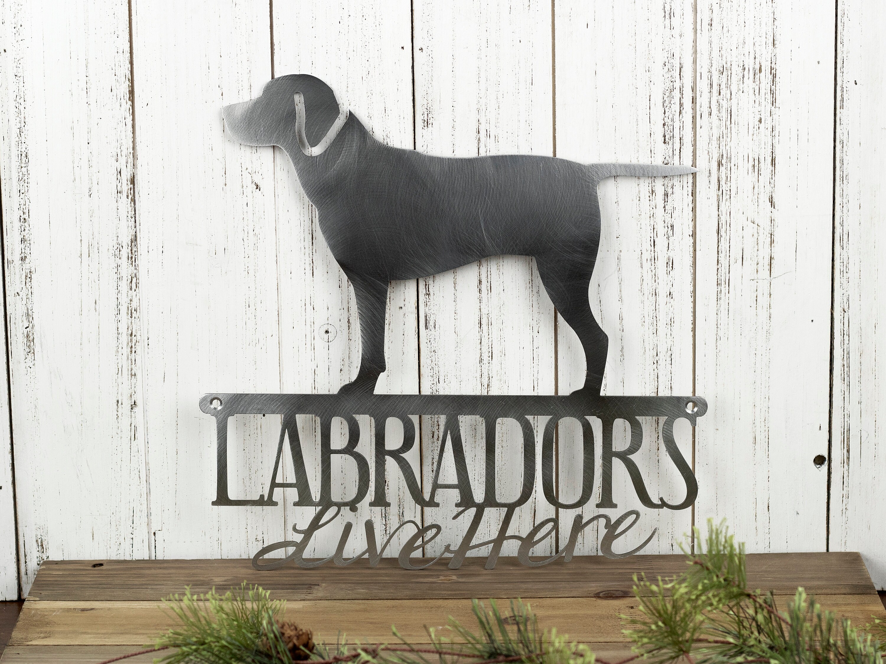Labrador Metal Wall Art Lab Labrador Retriever Metal Sign - Etsy Australia
