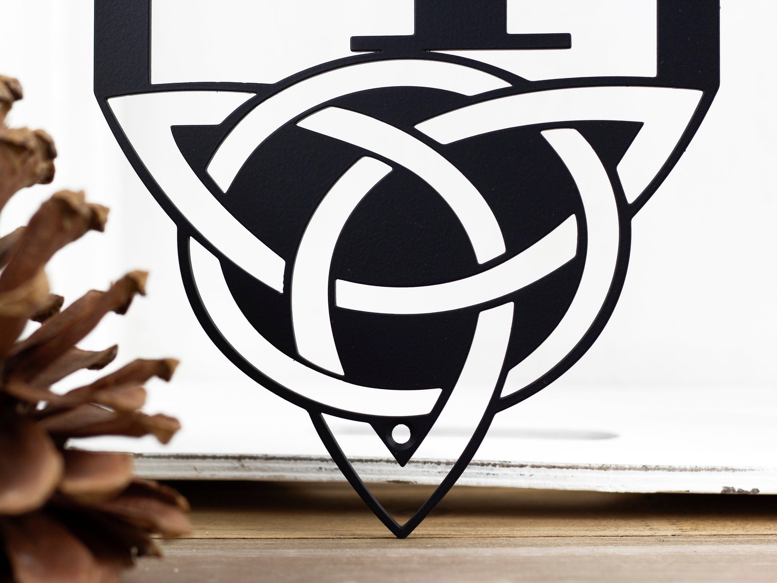 Celtic Knot Vertical House Number Sign Metal Sign Custom - Etsy