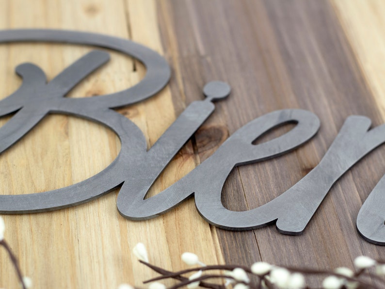 Bienvenue Sign Welcome Sign Metal Word Art Outdoor Metal - Etsy