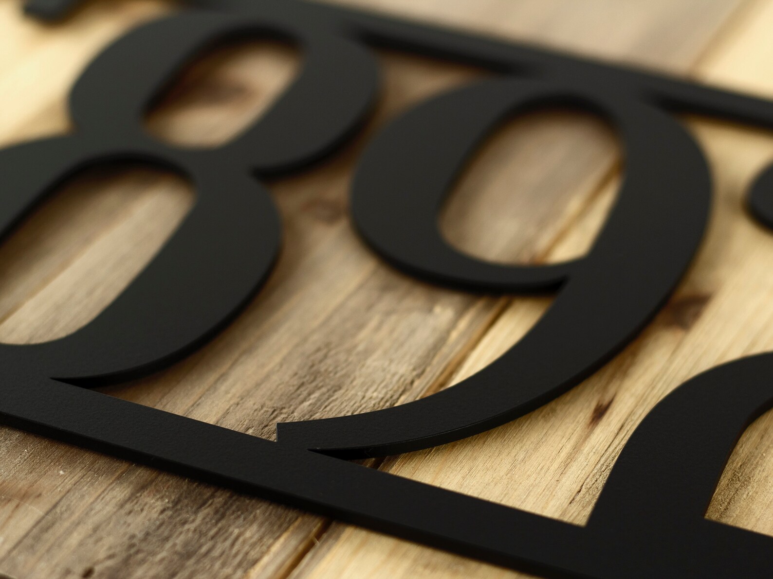 Rustic House Numbers Custom Metal Sign Farmhouse Decor - Etsy