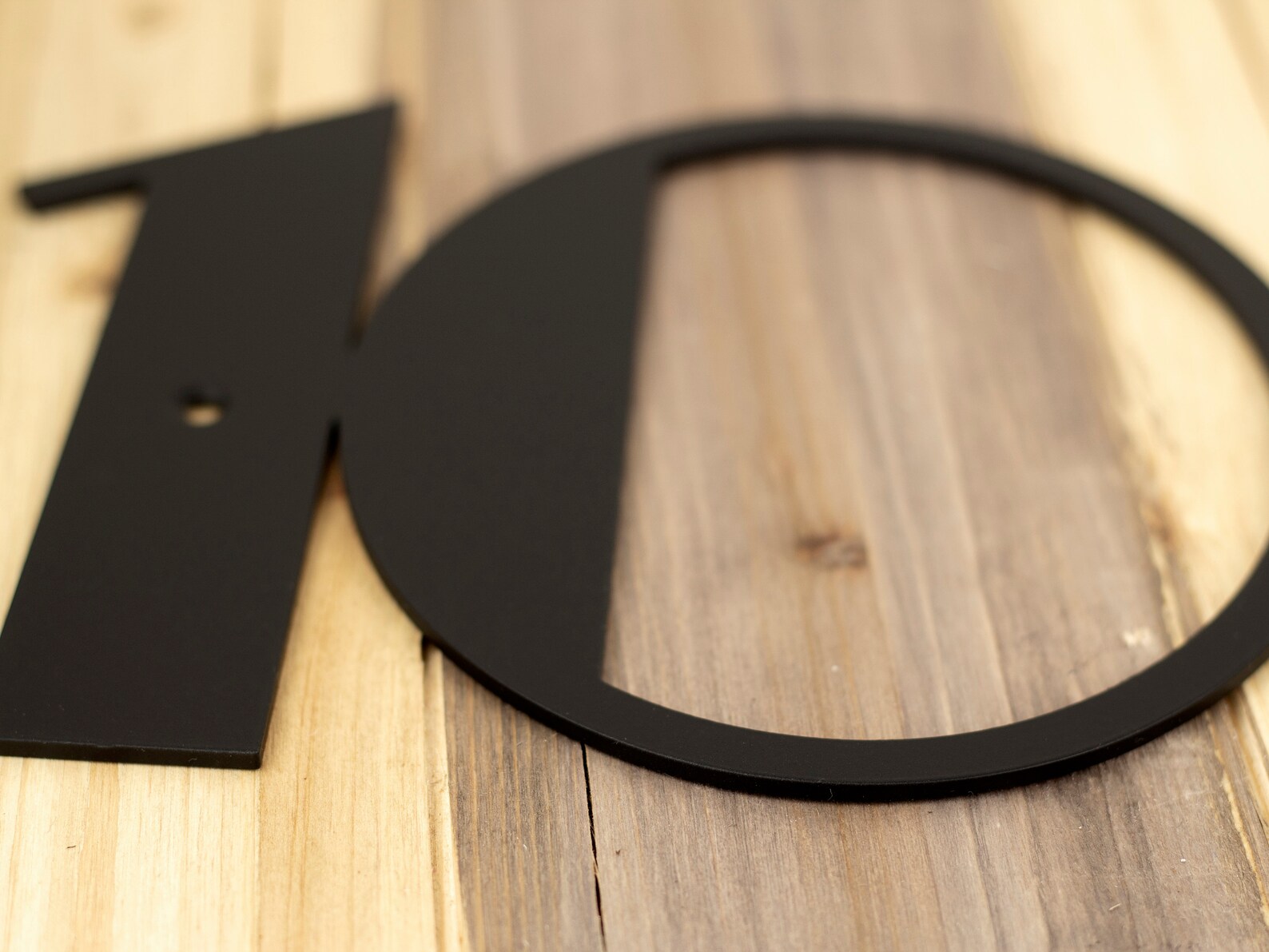 Modern Numbers House Metal Sign Personalized Outdoor Deco | Etsy