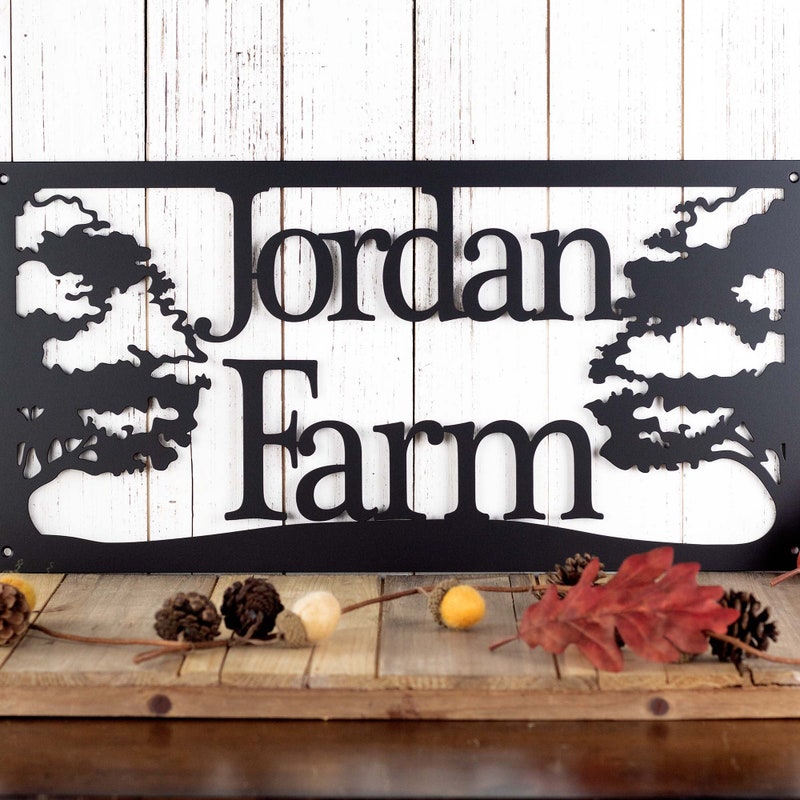 Oak Tree Sign - Etsy