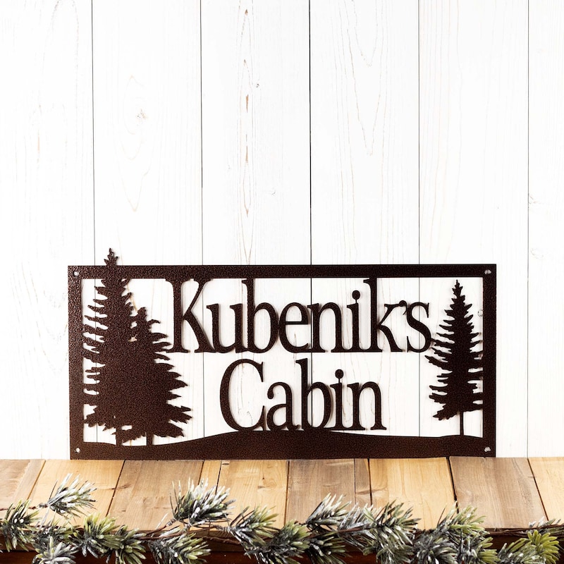 Metal Custom Cutout Sign - Etsy