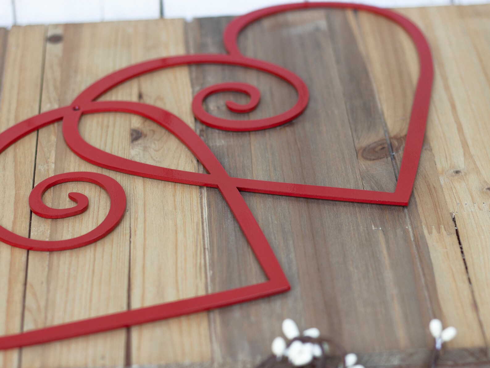 Metal Heart Decor Heart Metal Wall Art Valentines Day Gift | Etsy