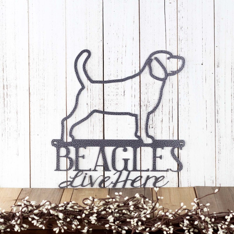Beagle Metal Art - Etsy