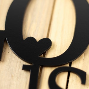 Metal Love Sign Love Quote Metal Wall Art Inspirational - Etsy