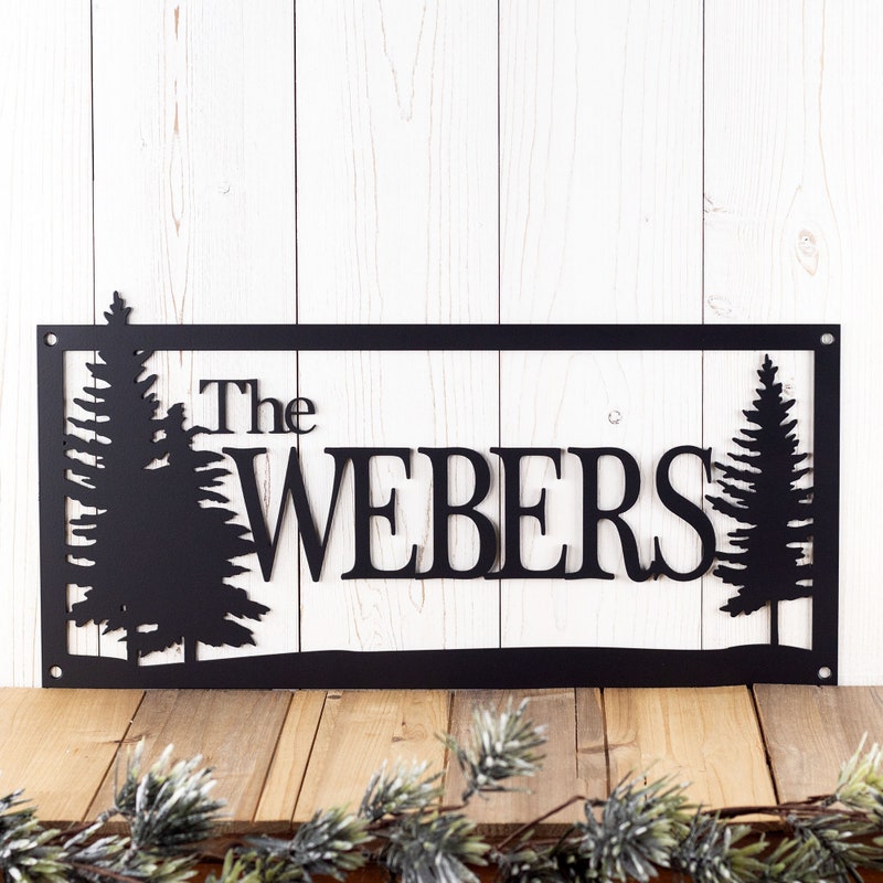 Custom Metal Sign - Etsy