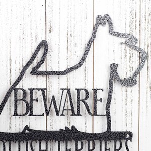 Scottish Terrier Sign, Scottie, Dog Sign, Metal Wall Art, Scottish ...