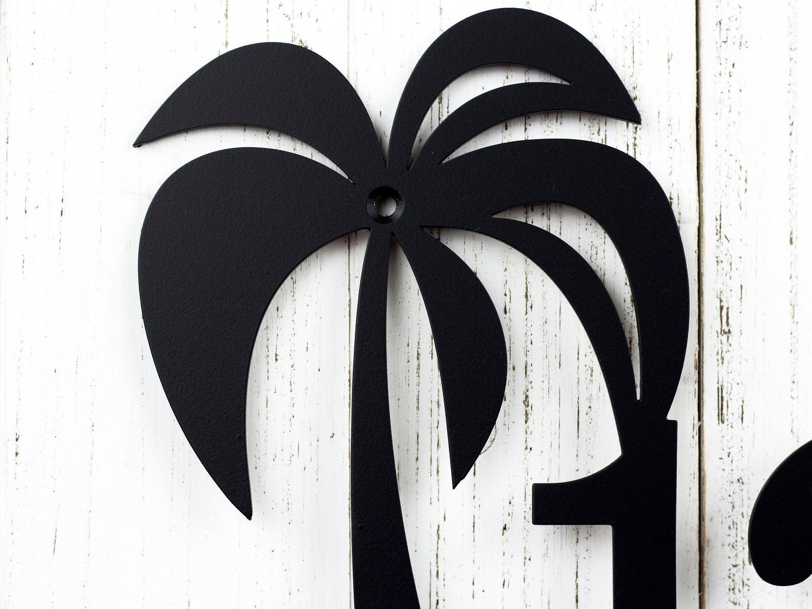 Palm Tree House Number Metal Sign Address Sign Address - Etsy