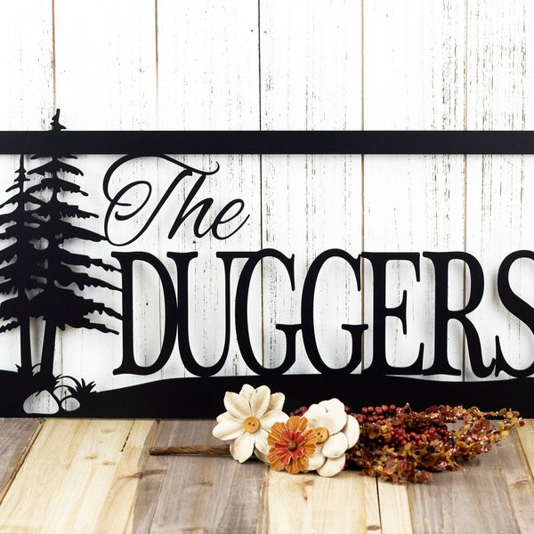Pine Tree Sign - Etsy