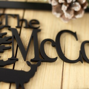 Laser Cut Name Sign Custom Family Name Sign Custom Metal - Etsy