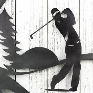 Golf Art for Wall, Metal Sign Outdoors, Golf Gift for Men, Golf Gifts ...
