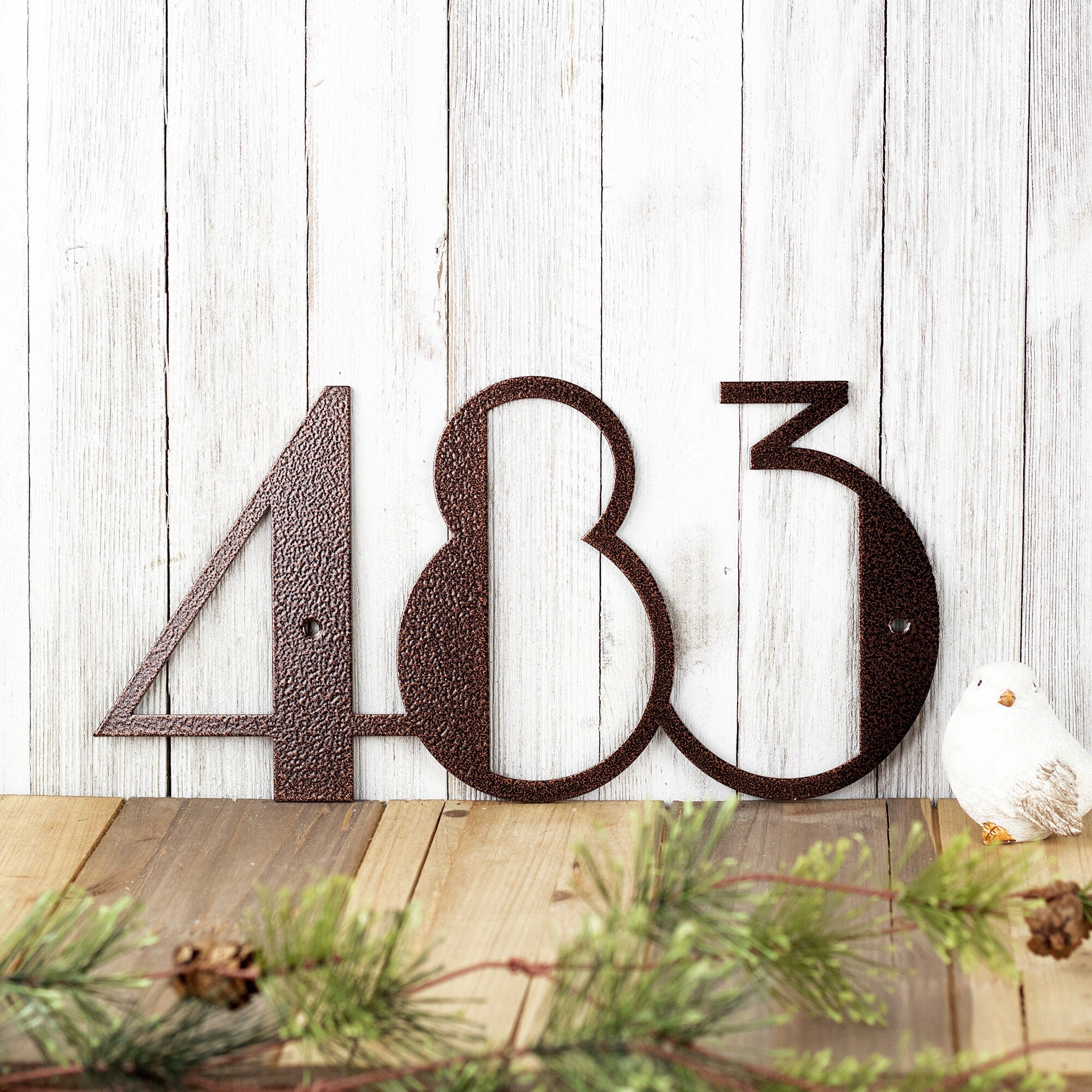 Art Deco House Numbers