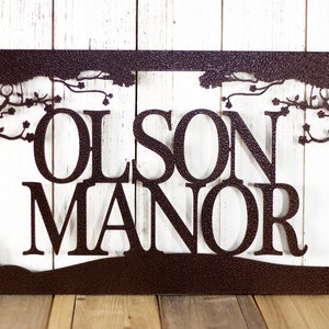 Laser Cut Name Sign Custom Family Name Sign Custom Metal - Etsy