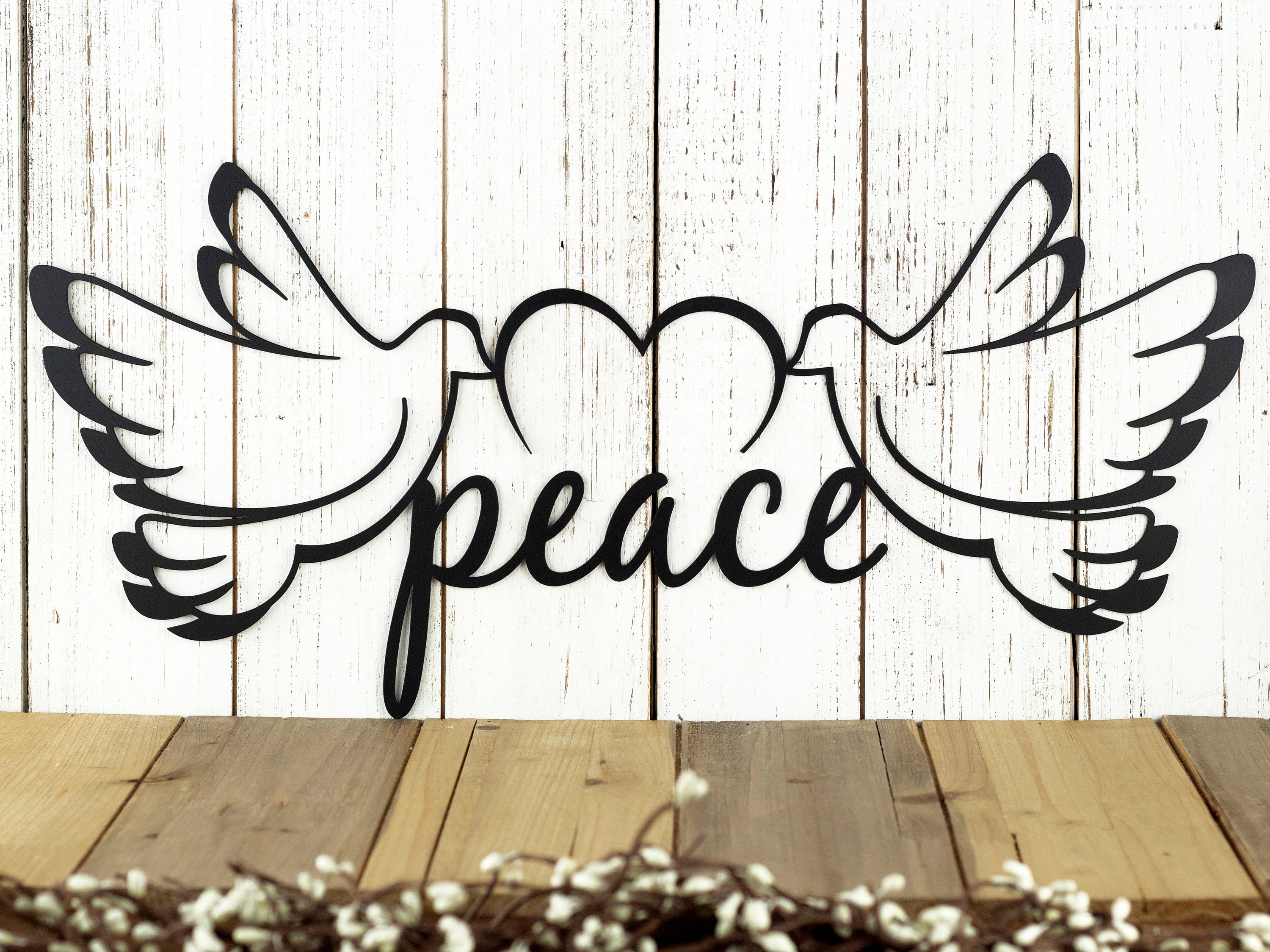 Peace Word Clip Art