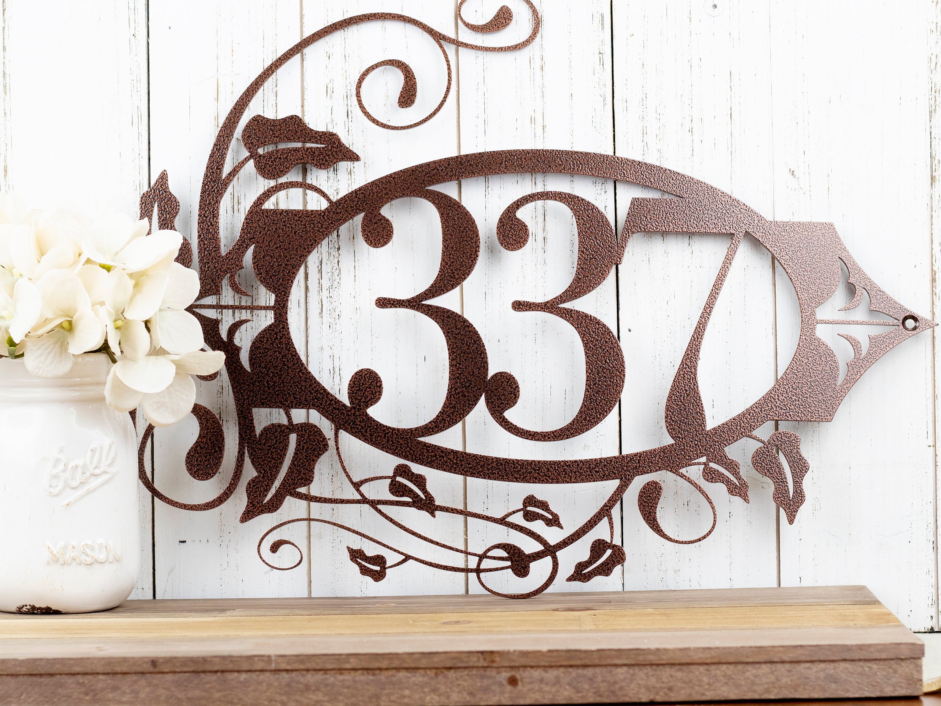 Decorative House Numbers Signs