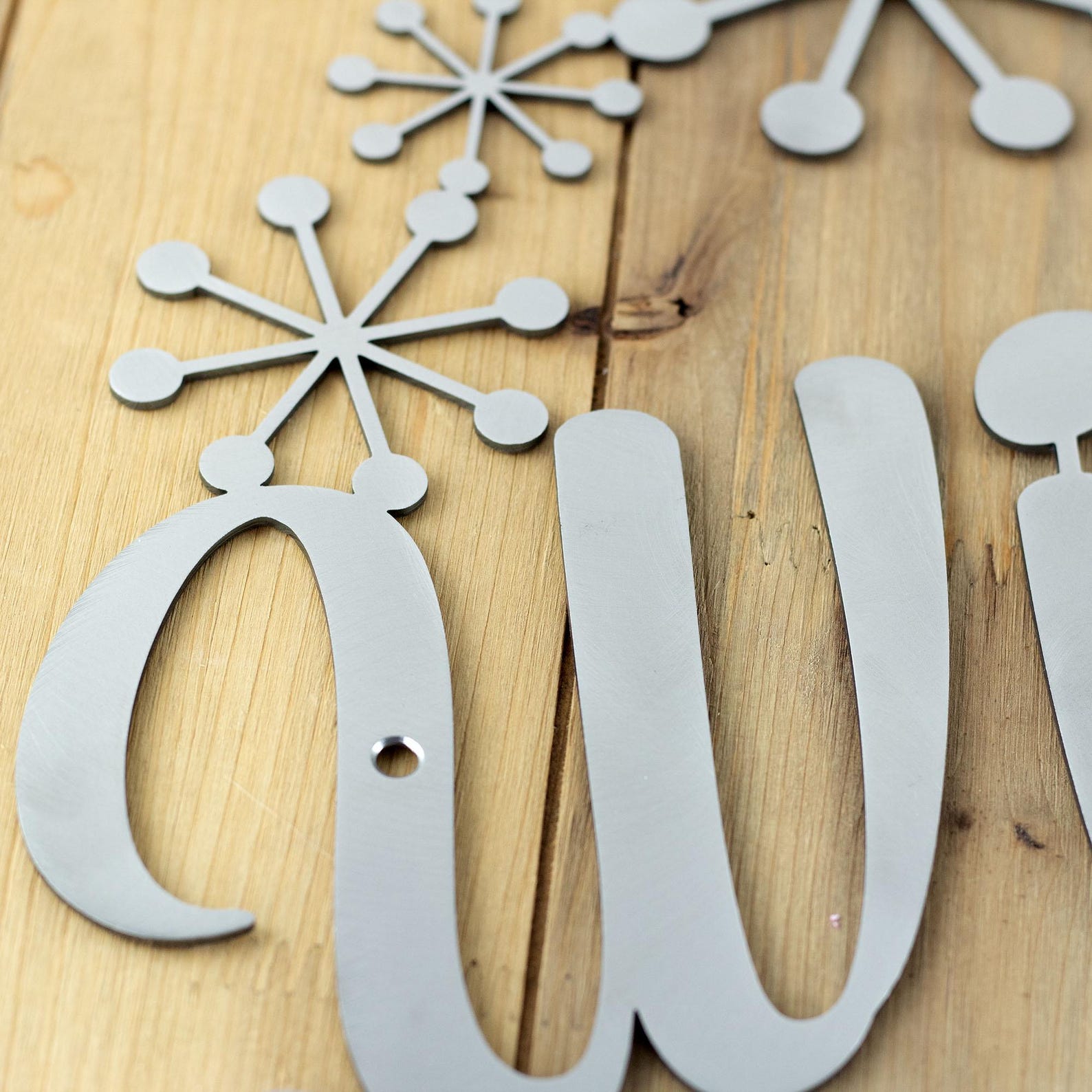 Winter Metal Sign, Seasonal Decor, Outdoor Sign, Door Sign, Metal Wall ...