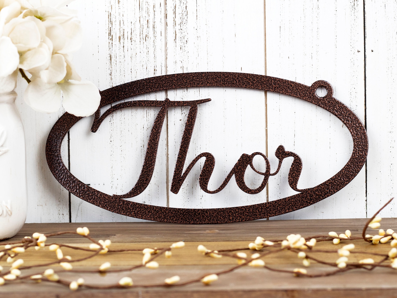 Custom Name Metal Sign Metal Wall Art Wall Hanging - Etsy