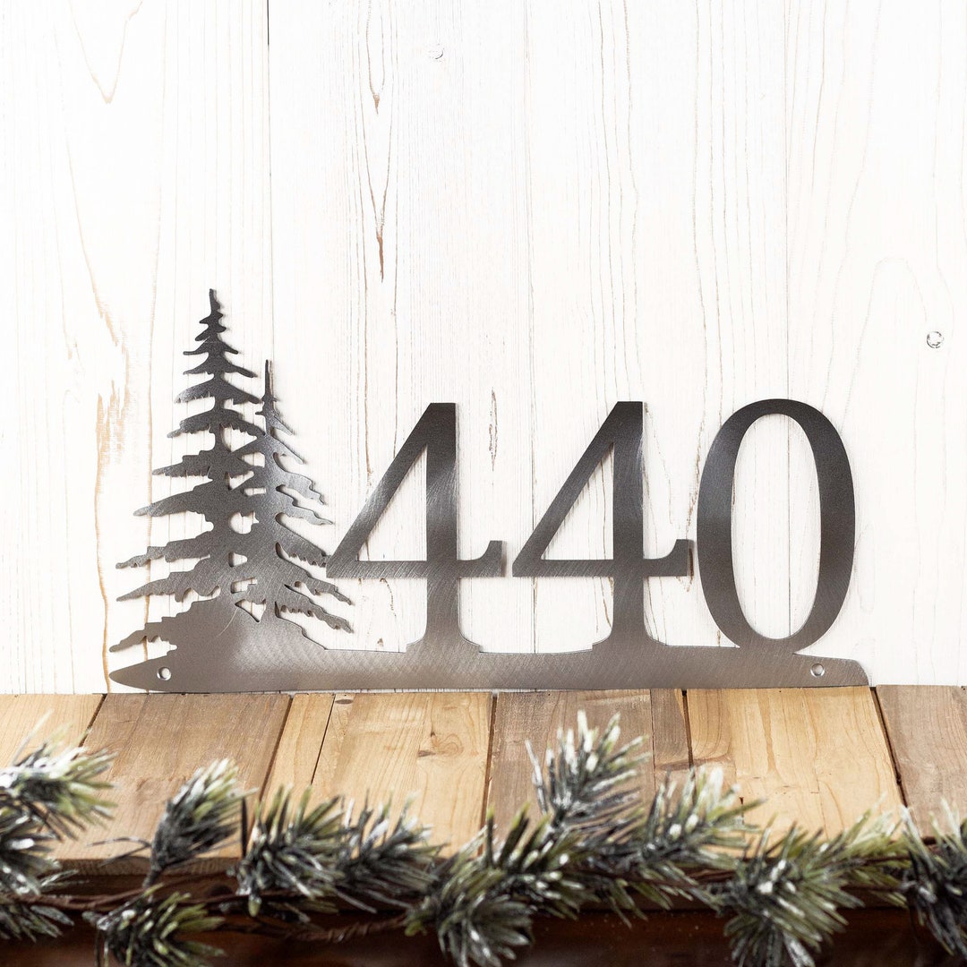 Houses Numbers, Metal Sign Personalized Outdoor, Address Signs for ...