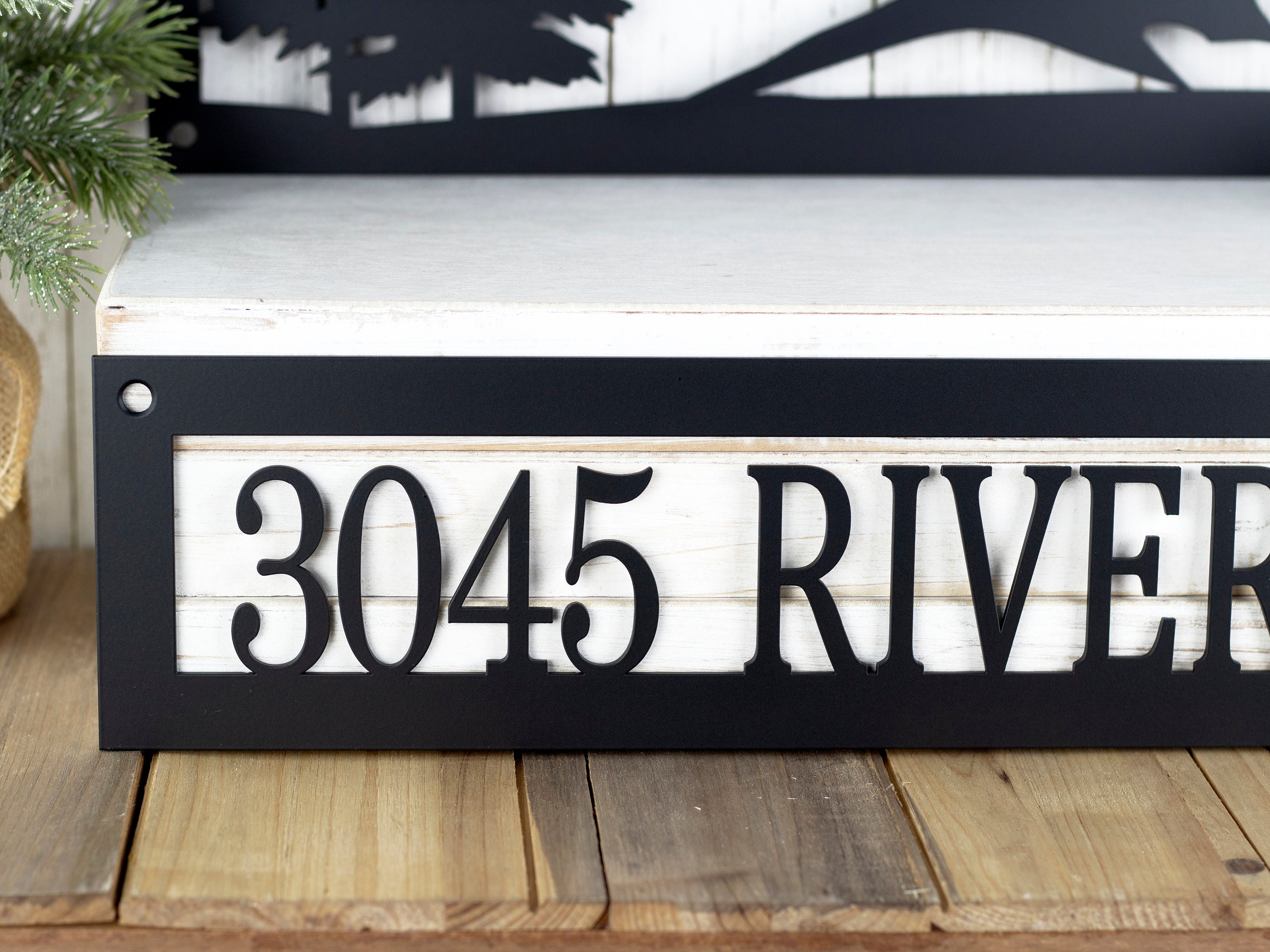 Custom Family Name Sign House Address Sign Custom Metal - Etsy