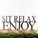 Sit Relax Enjoy Sign, Metal Signs Outdoors, Lake House Decor, Porch ...