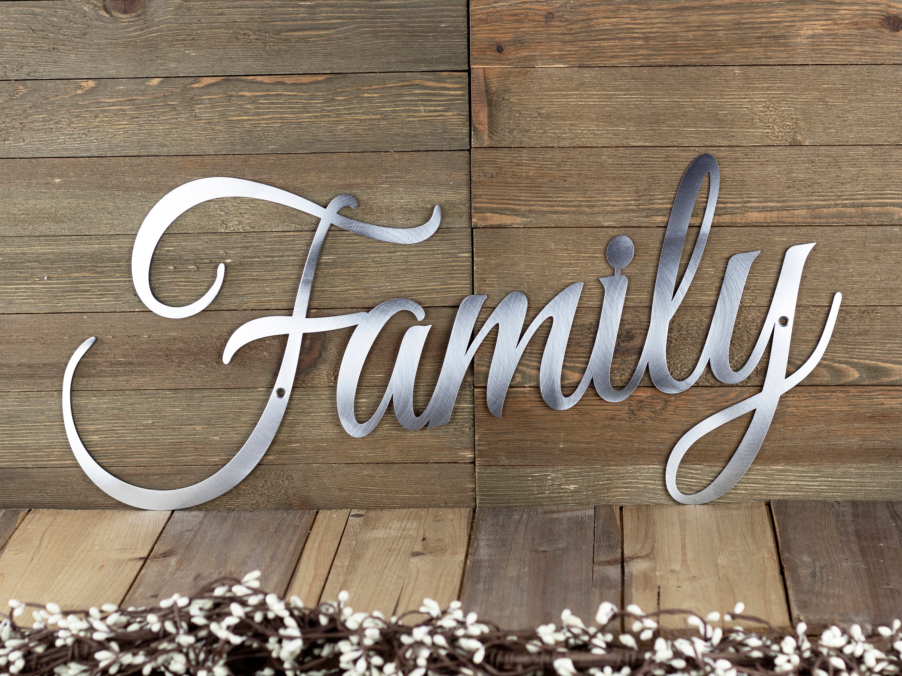 Family Metal Sign Metal Wall Art Wall Hanging Metal Wall - Etsy Österreich