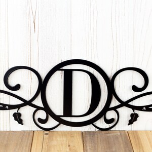 Monogram Metal Sign, Custom Sign, Monogrammed Sign, Wedding Gift ...