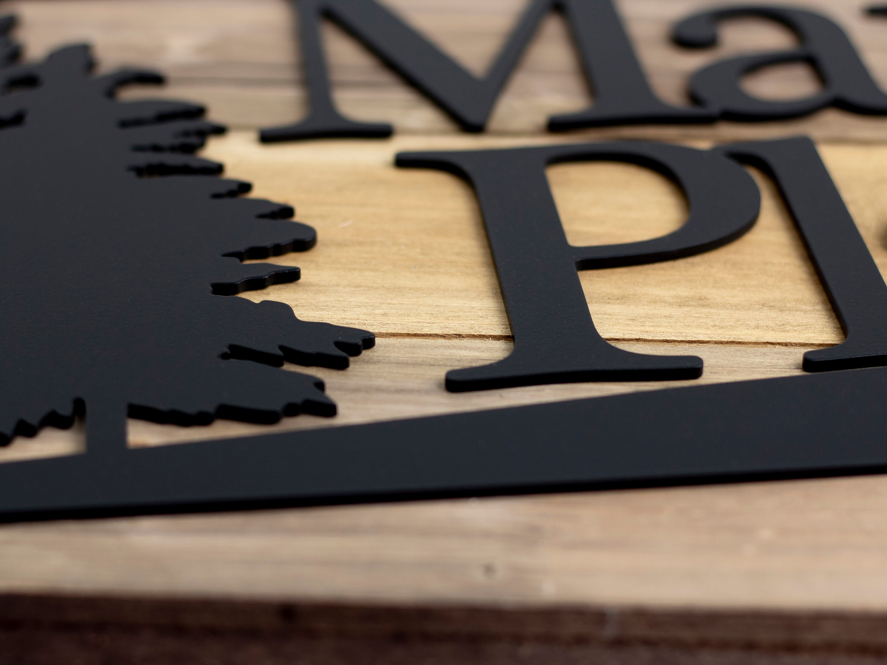 Custom Metal Sign Outdoor Sign Family Name Custom Sign | Etsy