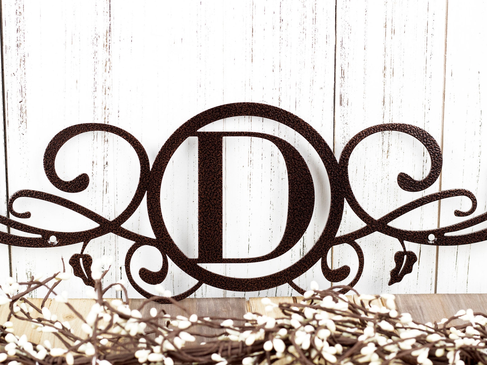 Monogram Metal Sign Custom Sign Personalized Sign Metal - Etsy