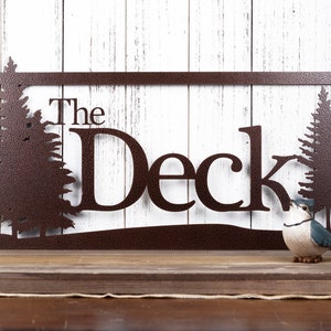 Custom Metal Sign Family Name Rectangular Plaque Metal Wall - Etsy