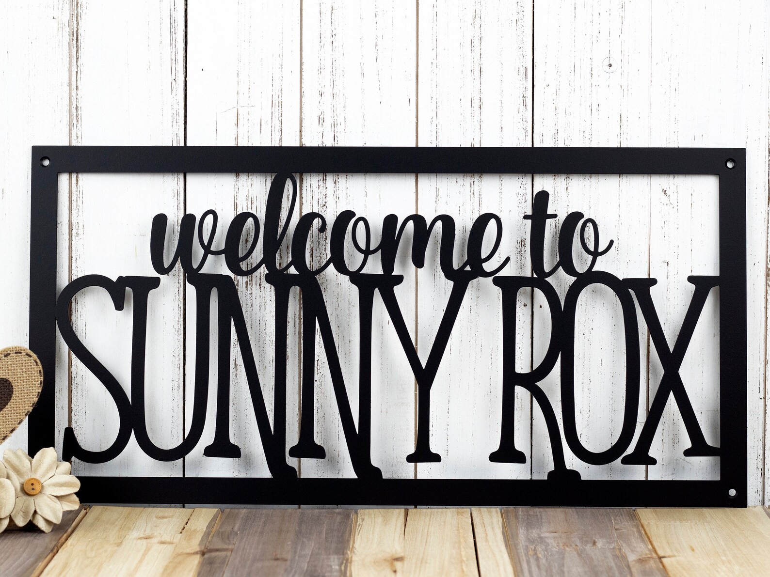 Custom House Welcome Sign Home Name Metal Sign Custom Sign - Etsy