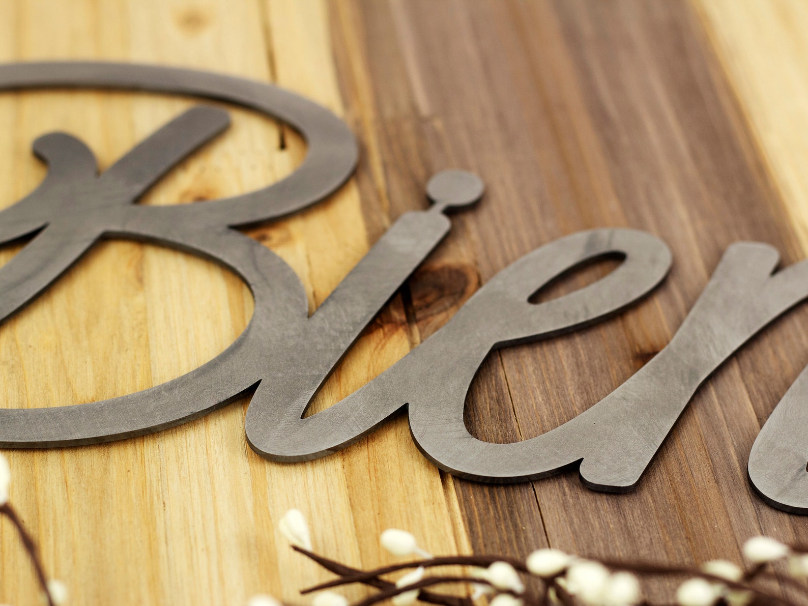 Bienvenue Sign Welcome Sign Metal Word Art Outdoor Metal | Etsy