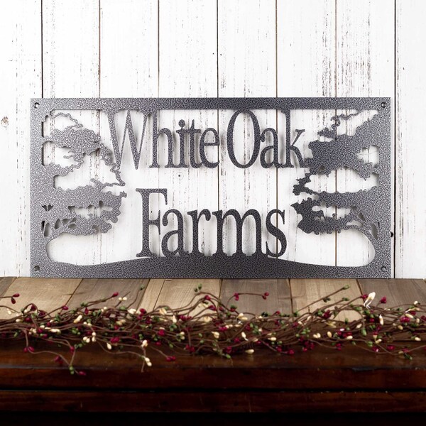 Oak Tree Sign - Etsy