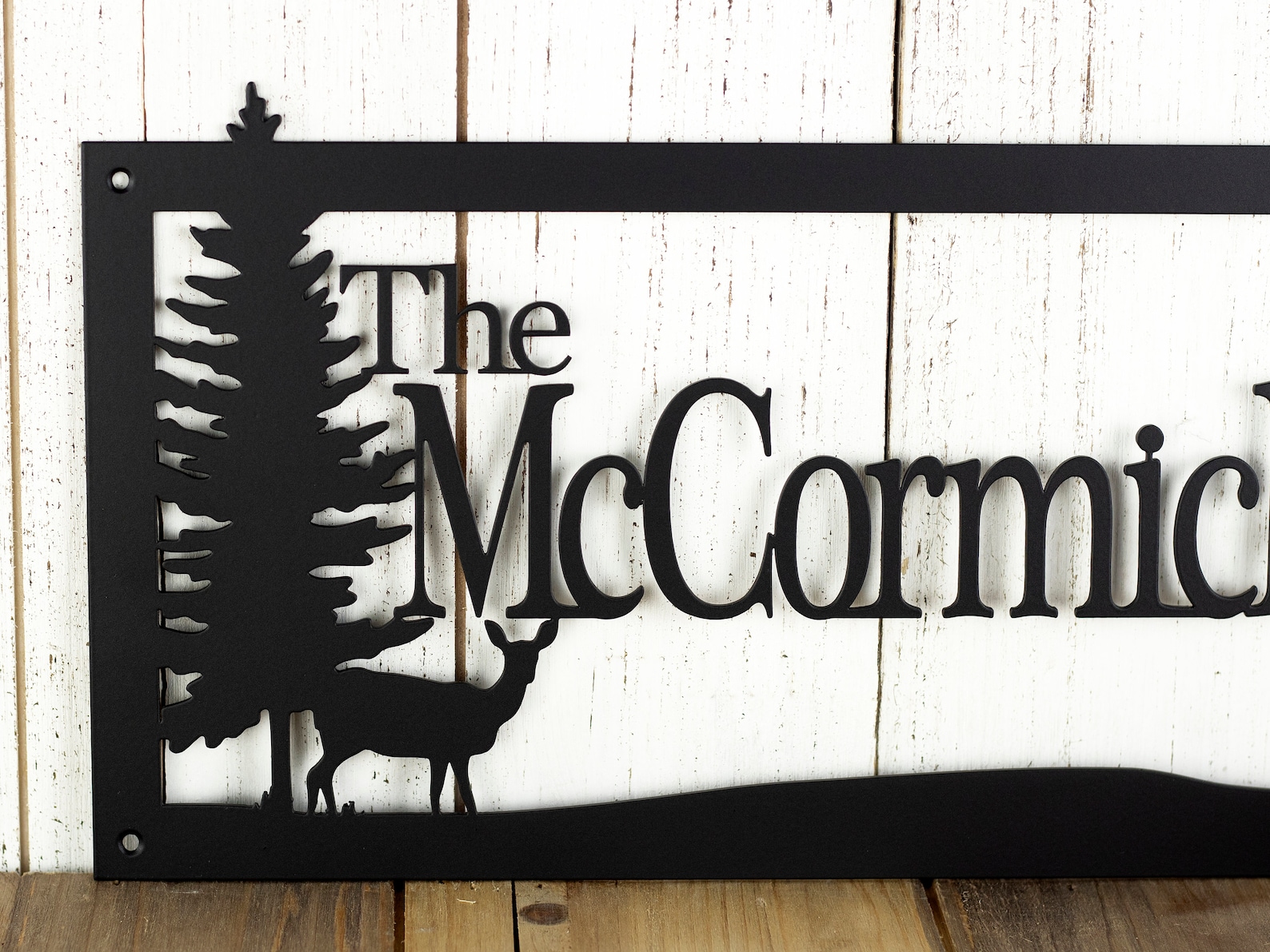 Laser Cut Name Sign Custom Family Name Sign Custom Metal - Etsy