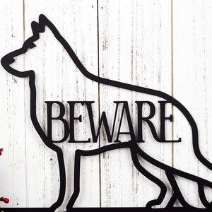 German Shepherd Sign, Metal Wall Art, Dog Lover Gift, Dog Mom, Metal ...