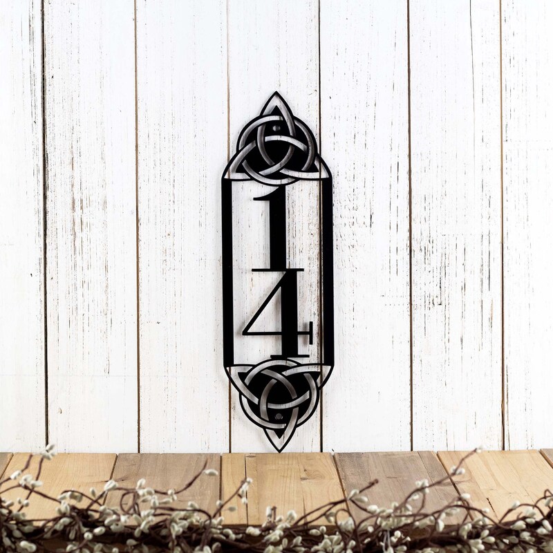 Metal House Numbers - Etsy